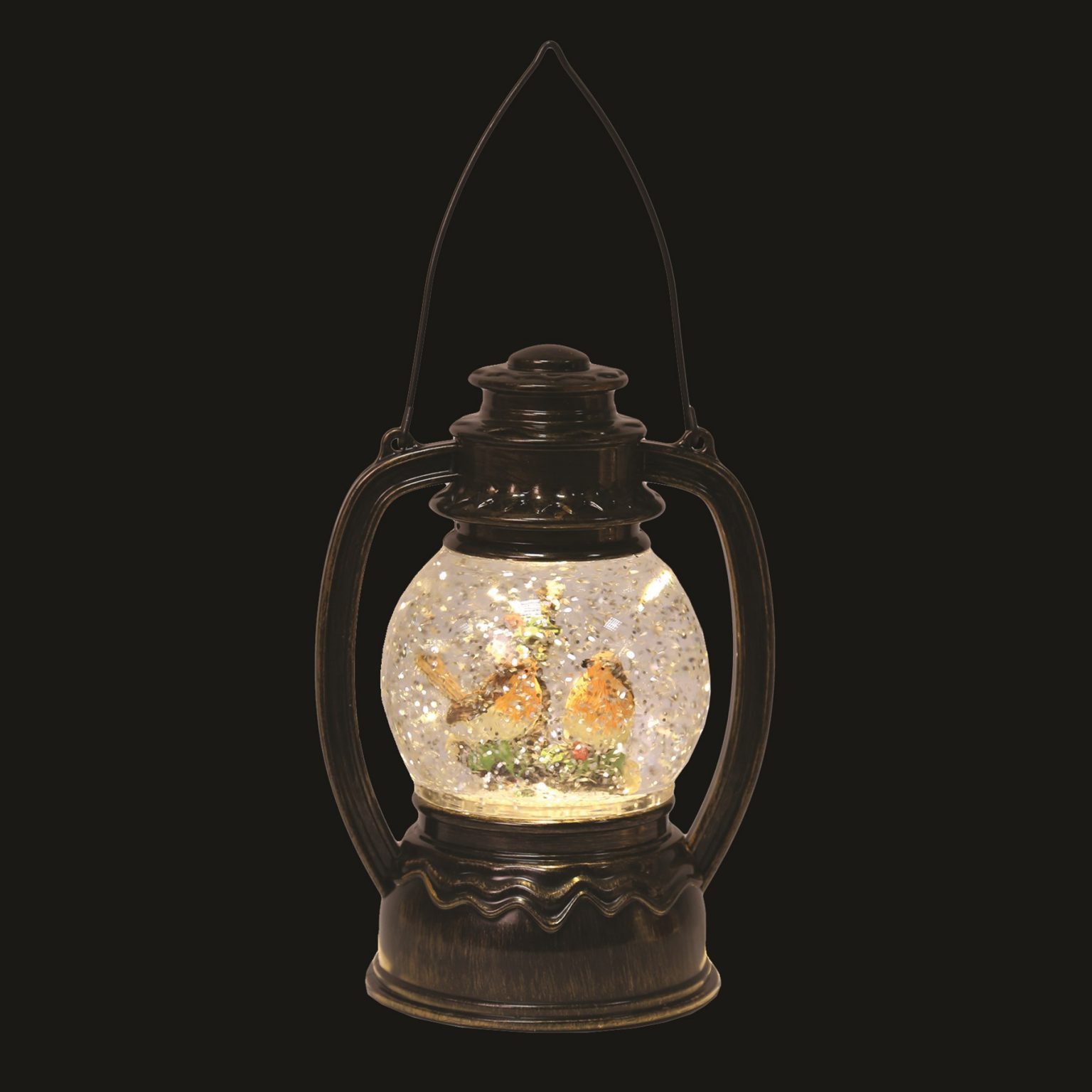 LED Robin Lantern Burnt Copper – Hollygrove